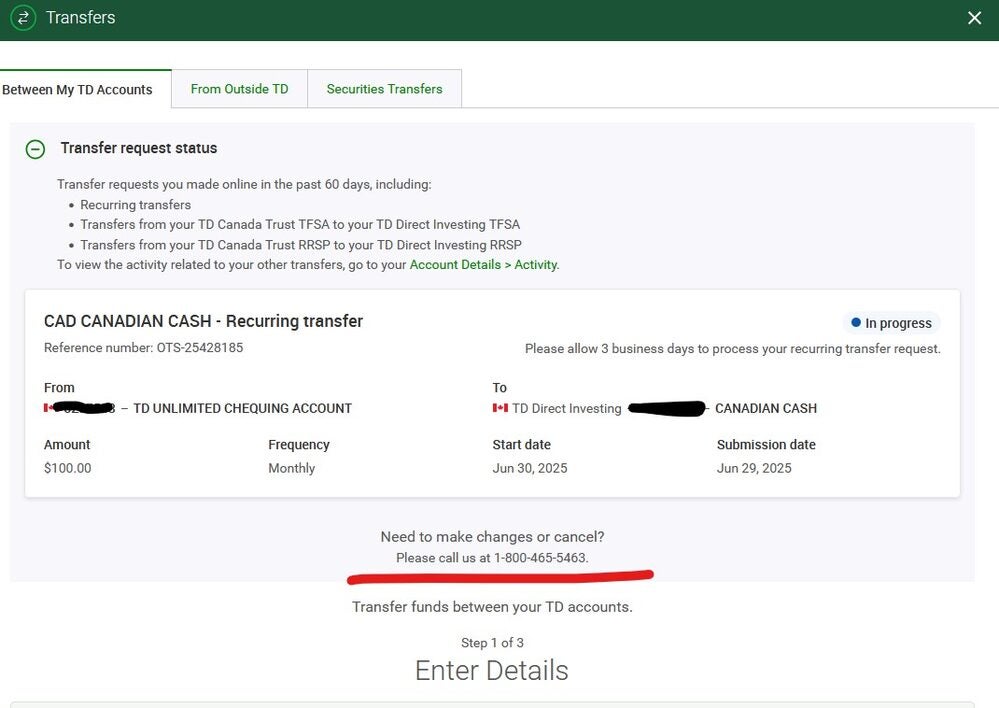 How and where to see setting up PAD in TD and TDDI? TD created lots of ...