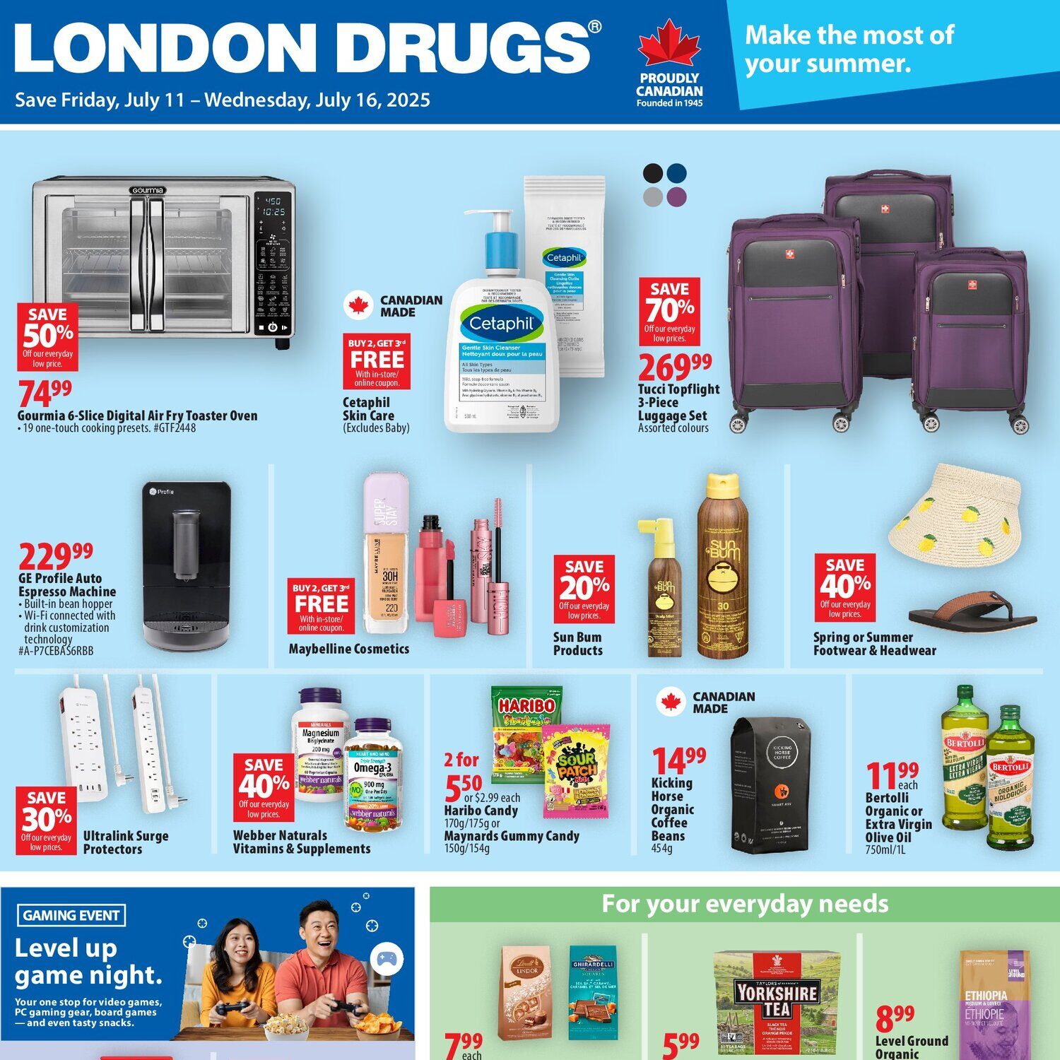 London Drugs Weekly Flyer - Weekly Deals - Jul 11 – 16 - RedFlagDeals.com