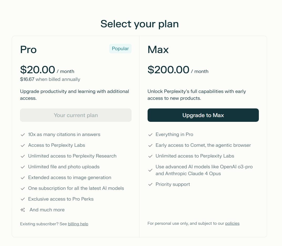 Perplexity Pro - Yearly Plan - $12.99USD *NEW CODE* PRIME DAY DEAL ...