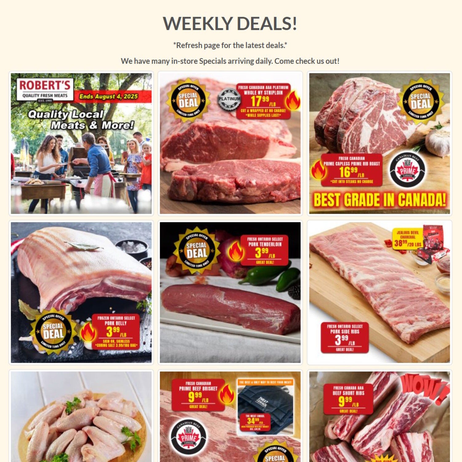 Robert's Boxed Meats Weekly Flyer - Weekly Specials - Jul 29 – Aug 4 ...