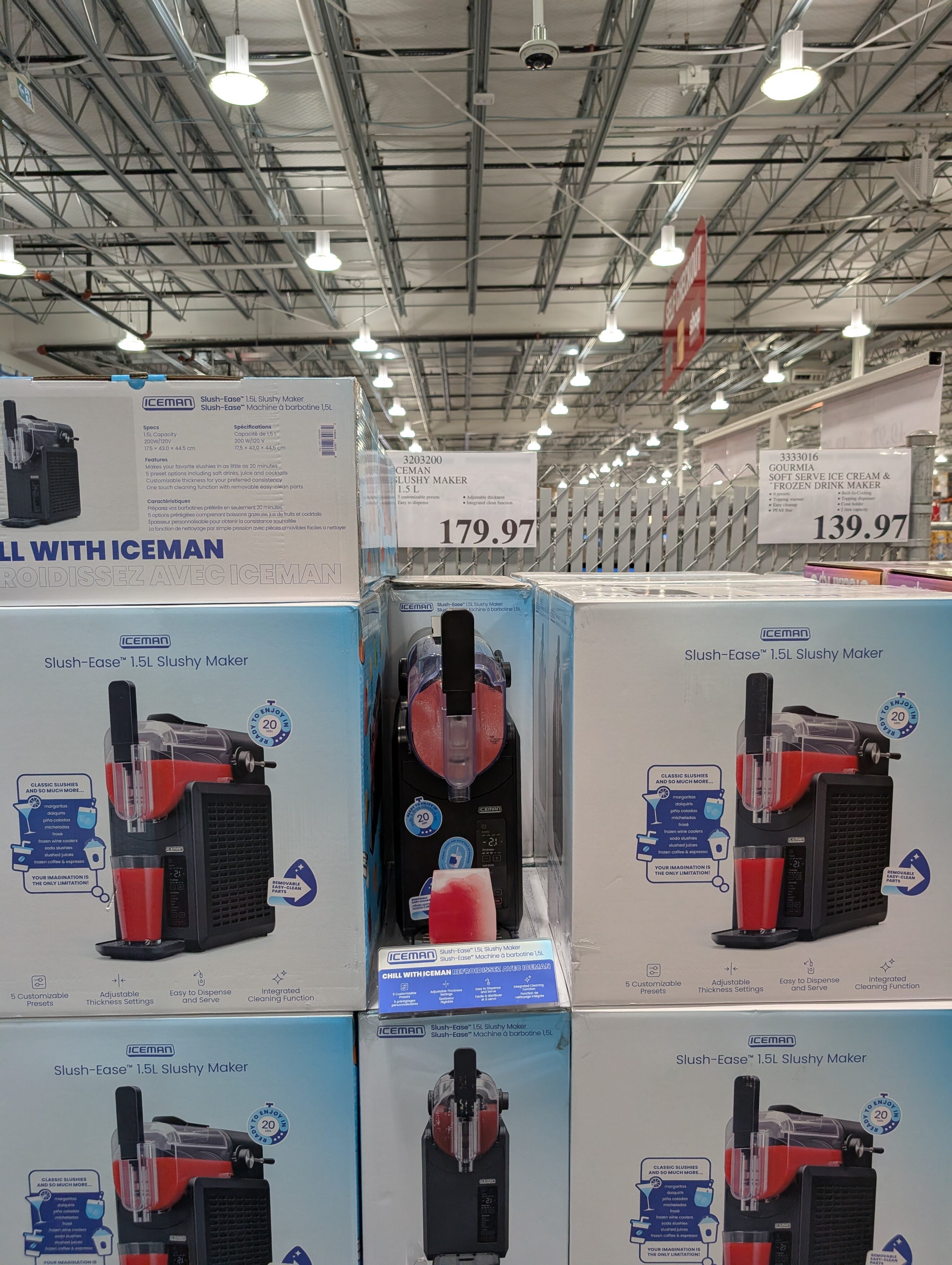 [Costco] YMMV Gormia soft serve + Iceman 1.5L Slush-ease slushy maker 179.97 - RedFlagDeals.com ...