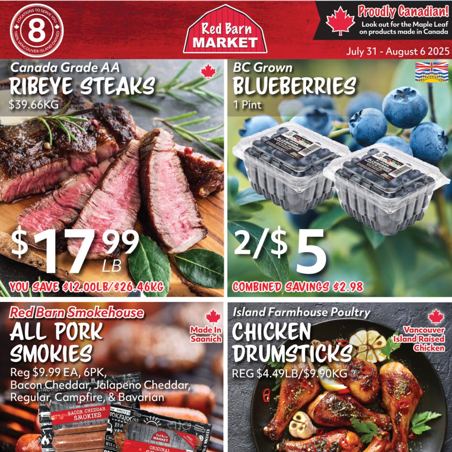 Red Barn Market Weekly Flyer - Weekly Specials - Jul 31 – Aug 6 ...