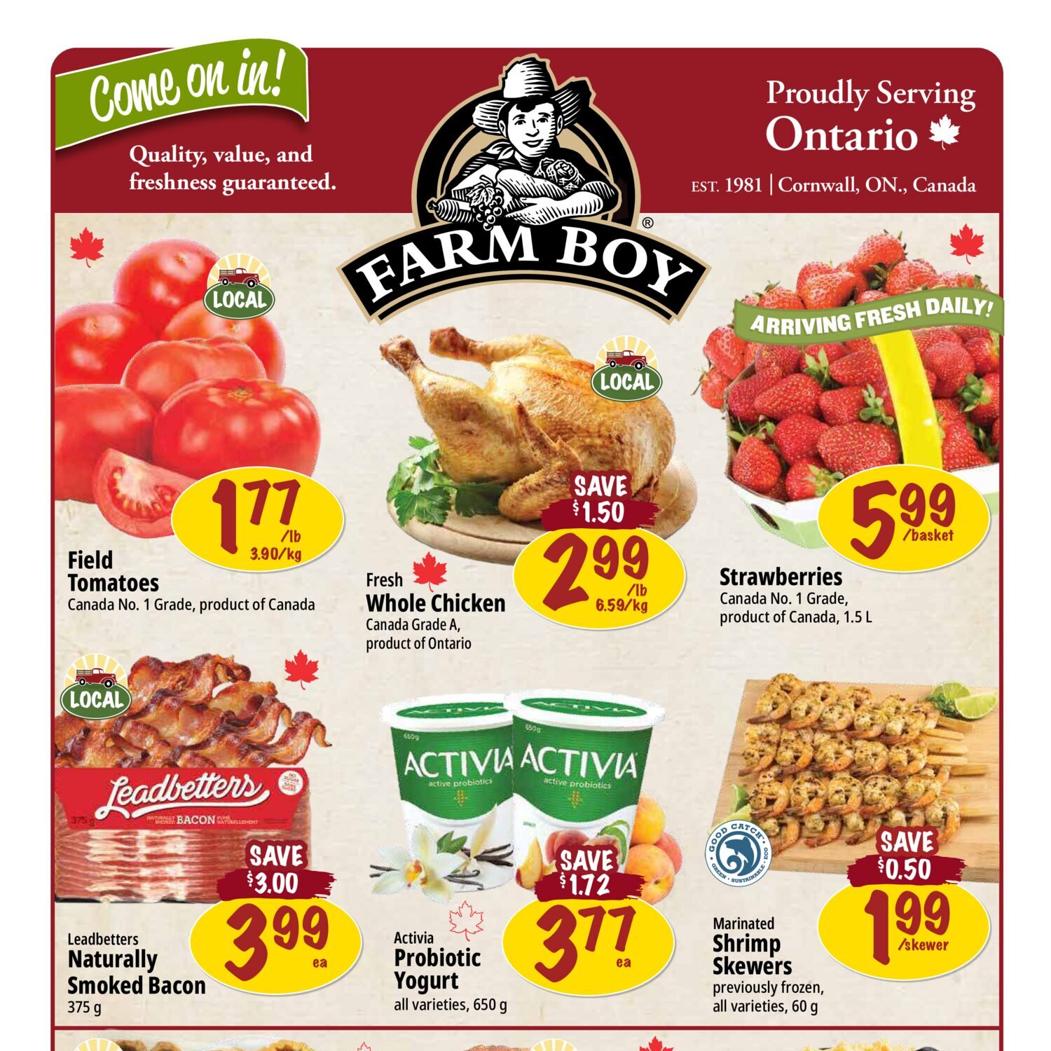 Farm Boy Weekly Flyer - Weekly Savings - Aug 14 – 20 - RedFlagDeals.com