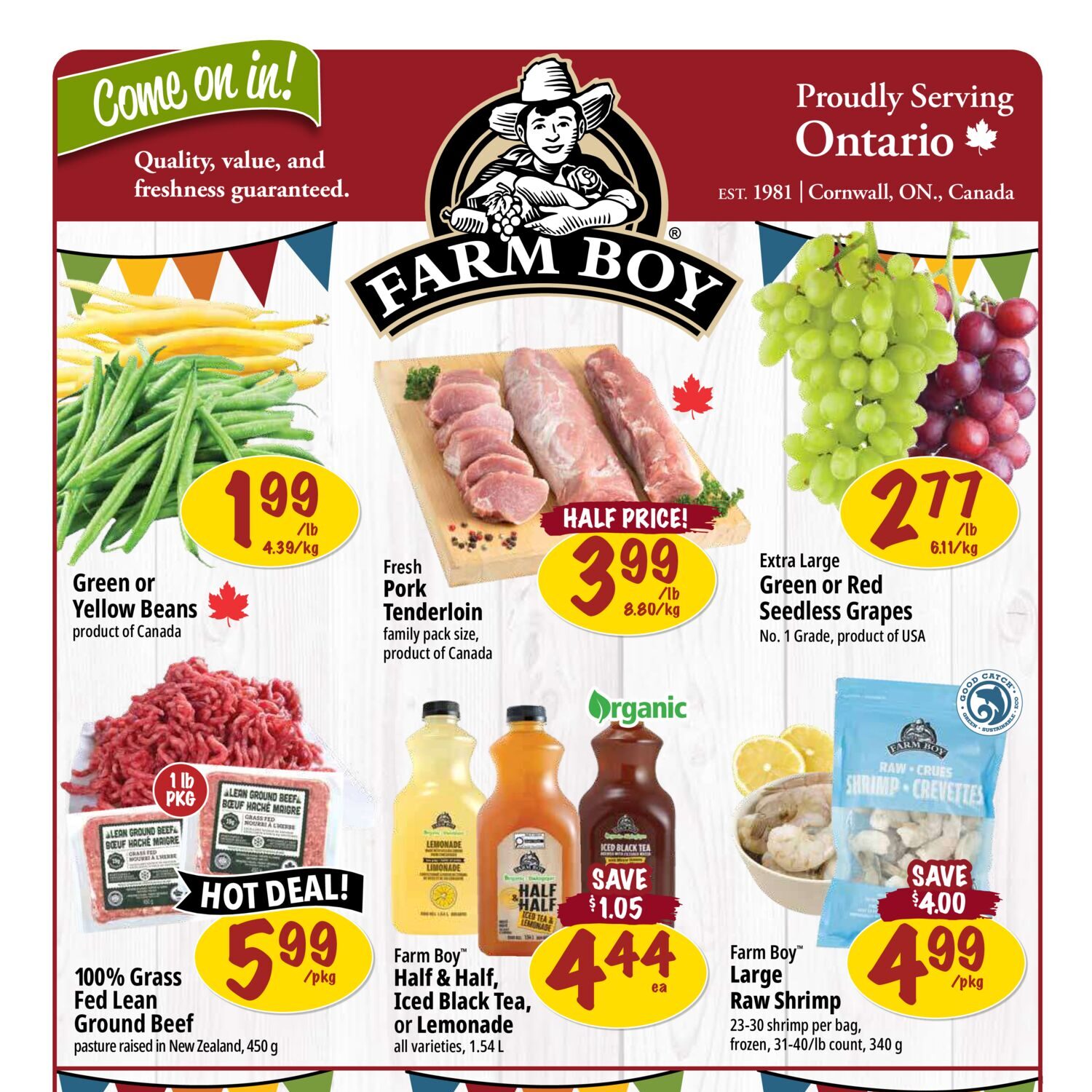 Farm Boy Weekly Flyer - Weekly Savings - Aug 28 – Sep 3 - RedFlagDeals.com