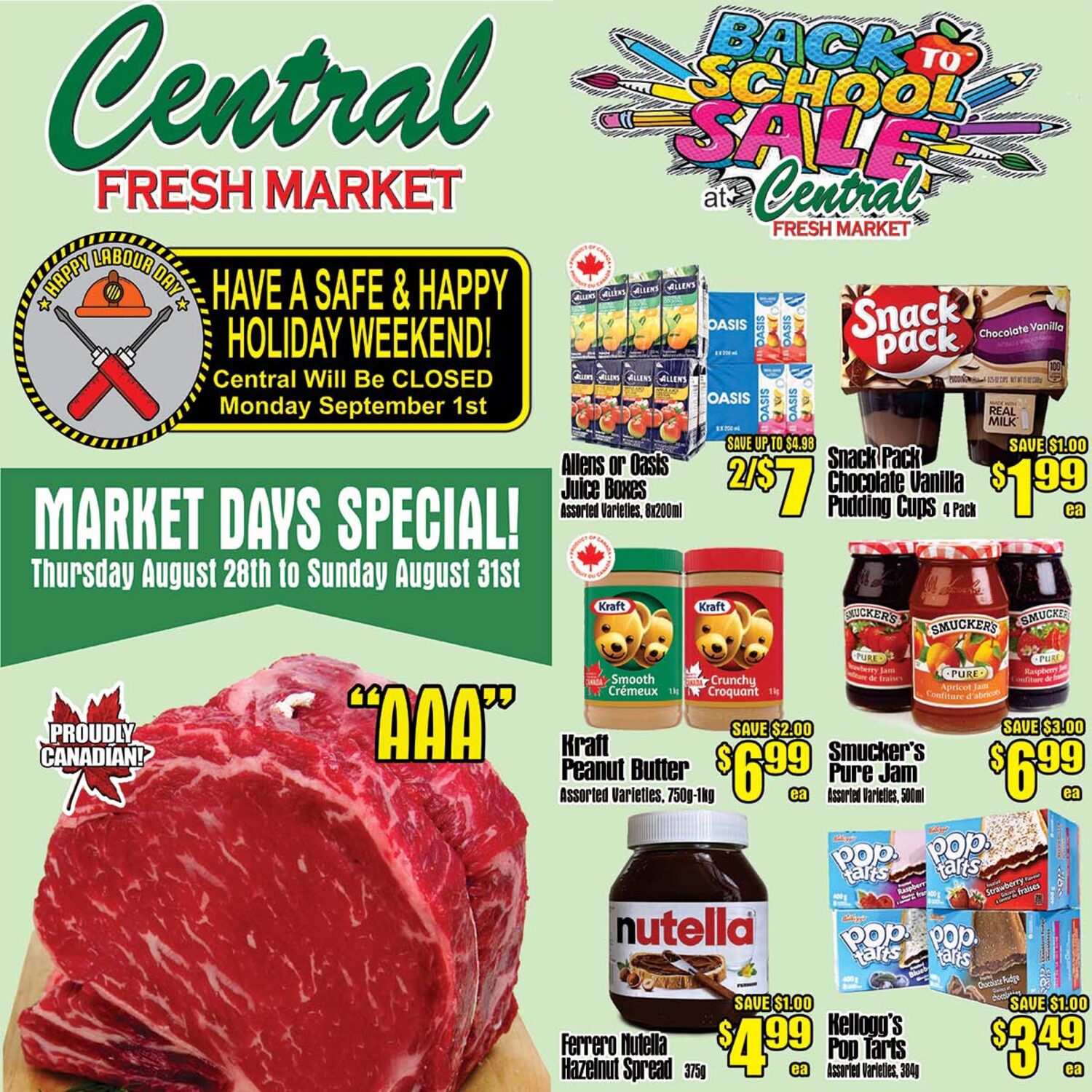 Central Fresh Market Weekly Flyer - Weekly Specials - Aug 28 – Sep 4 ...