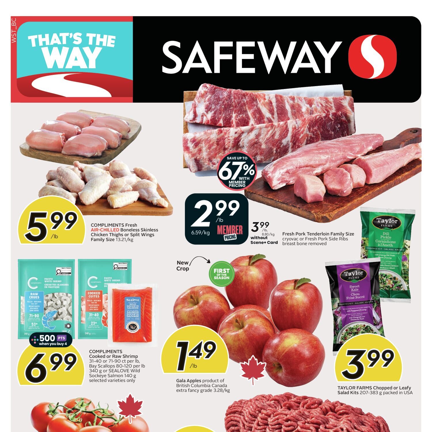 Safeway Weekly Flyer - Weekly Savings (BC) - Sep 18 – 24 - RedFlagDeals.com