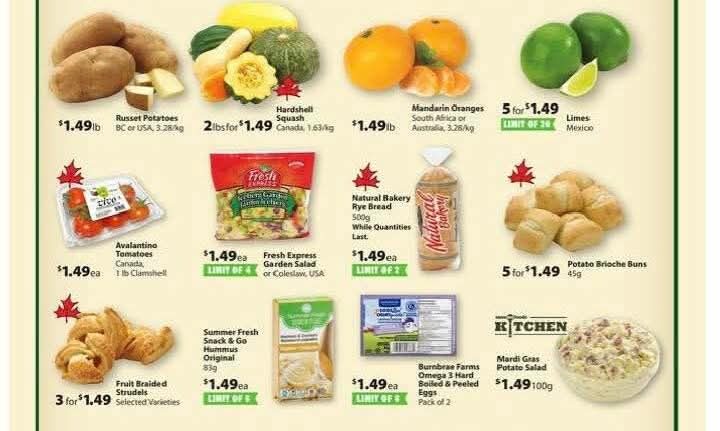 [Save On Foods] $1.49 Day on Tuesday, October 21 - RedFlagDeals.com Forums