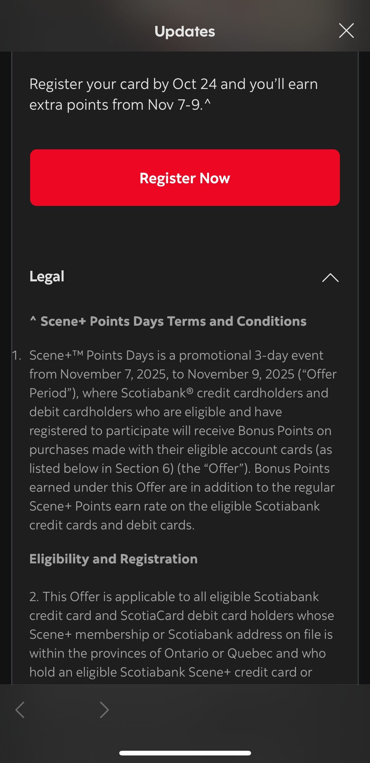 Scene+ Rewards - Page 4 - RedFlagDeals.com Forums