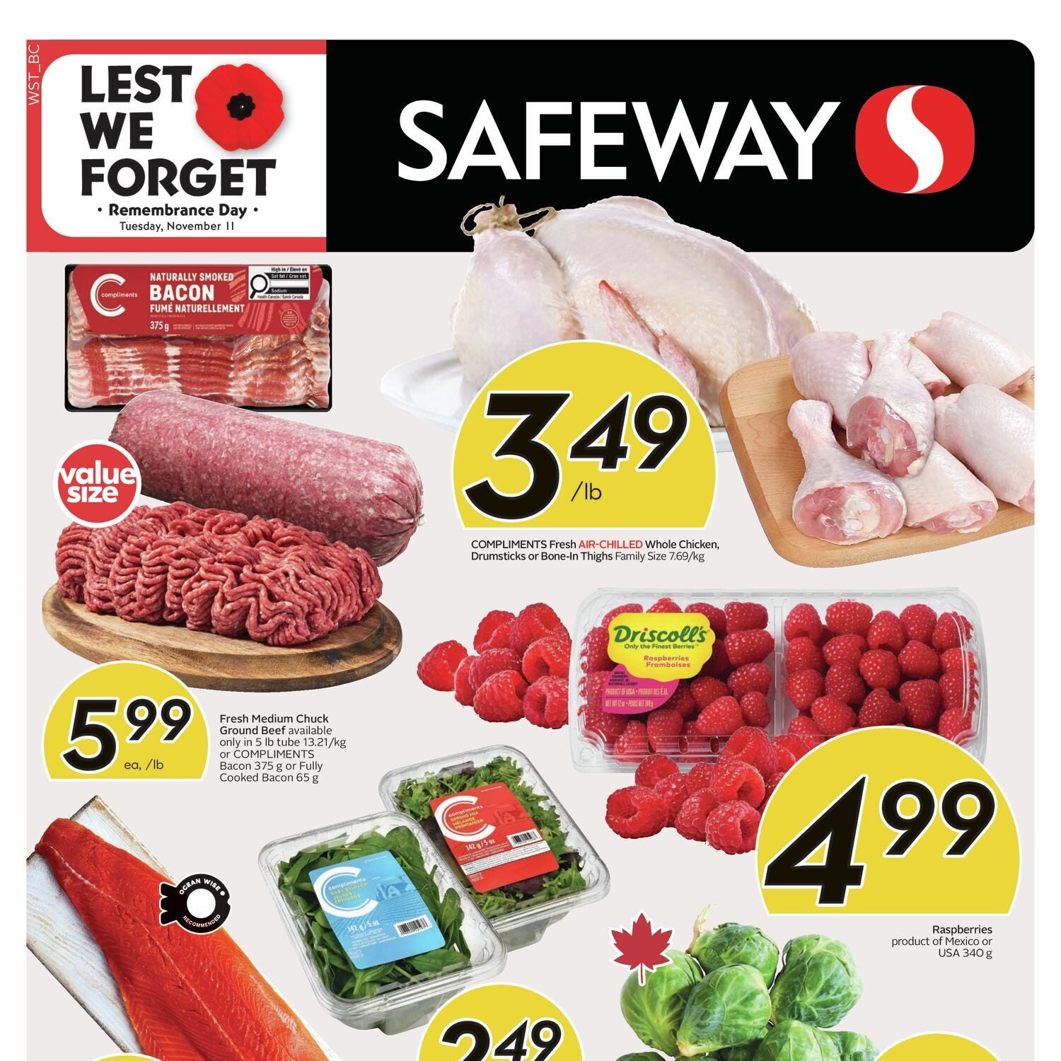 Safeway Weekly Flyer - Weekly Savings (BC) - Nov 6 – 12 - RedFlagDeals.com