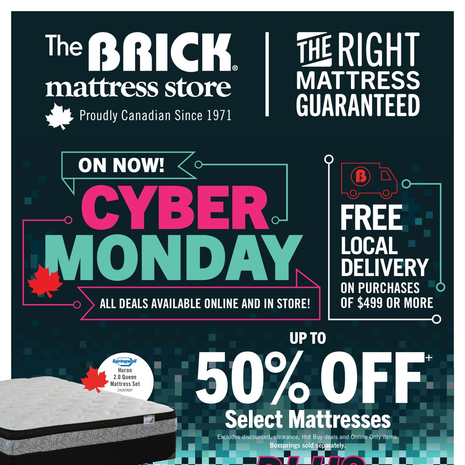 The Brick Weekly Flyer - Mattress Store - Cyber Monday Sale - Dec 1 – 1 ...