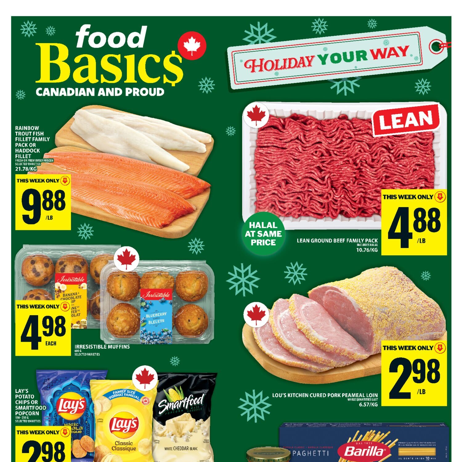 Foodbasics Weekly Flyer - Weekly Savings - Holiday Your Way (Toronto ...