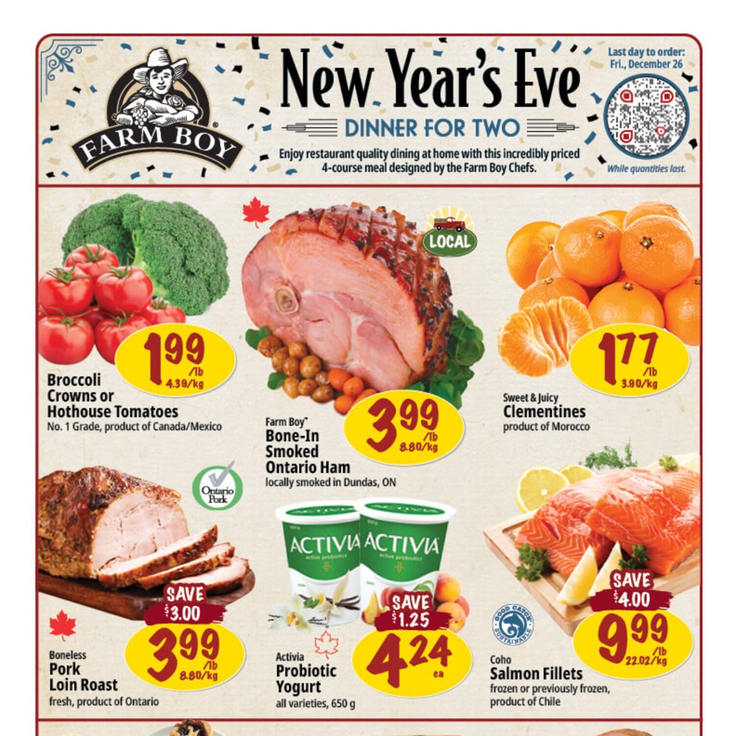 Farm Boy Weekly Flyer - Weekly Savings - Dec 11 – 17 - RedFlagDeals.com