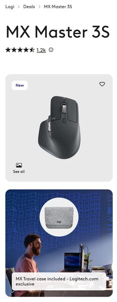 [Logitech.com] MS Master 3S for $91.94 +tax (Comet Browser Users only ...