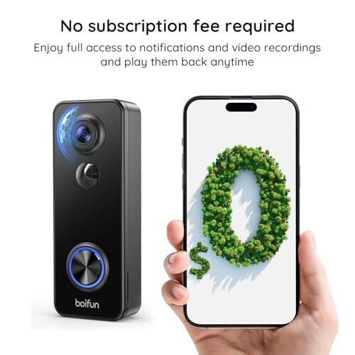 [Amazon.ca] [Boxing Day] BOIFUN 2K Head‑to‑Toe View Doorbell Camera ...