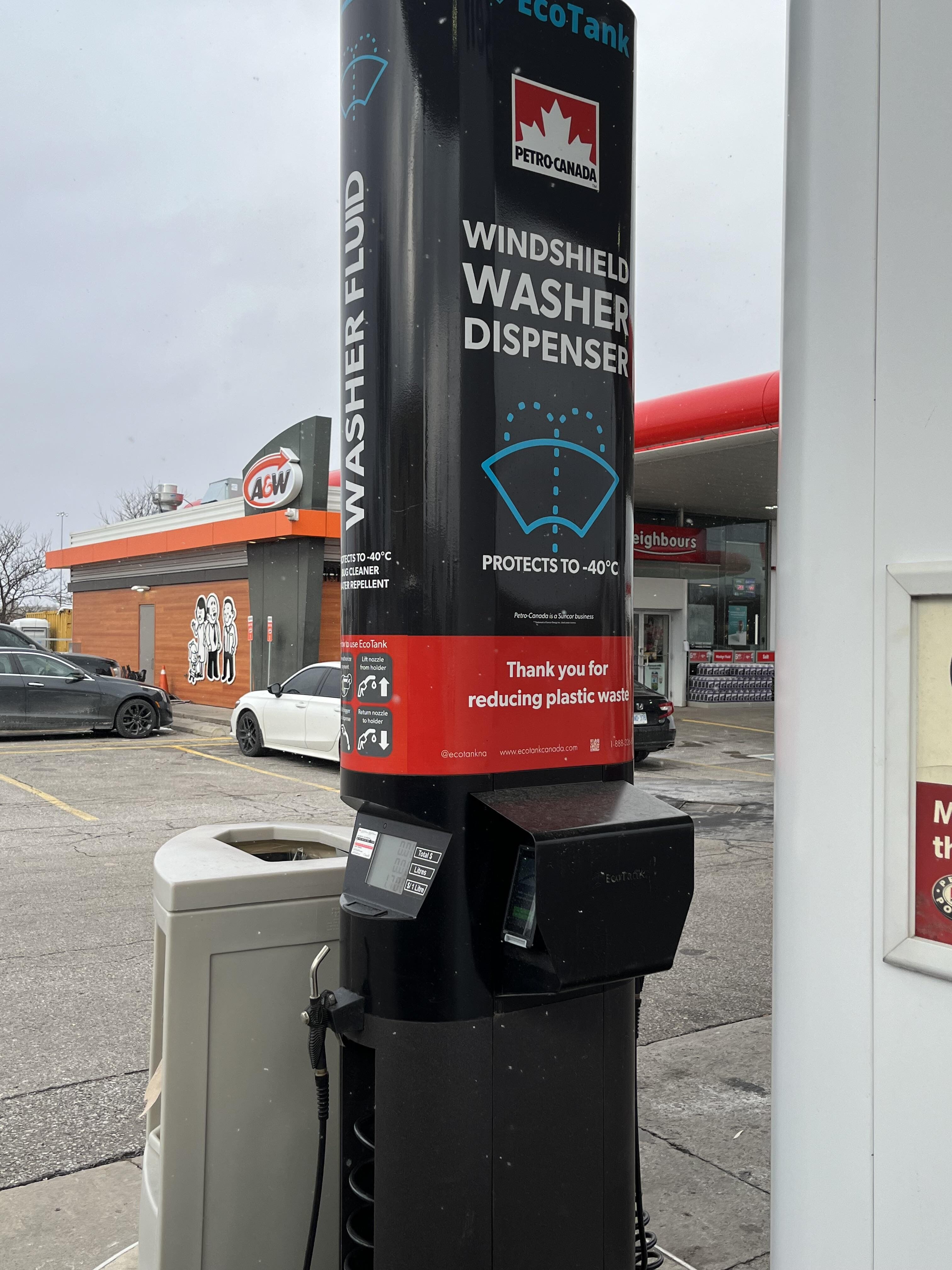 Shell Windshield Washer Fluid Station Mislabeled and over charging ...