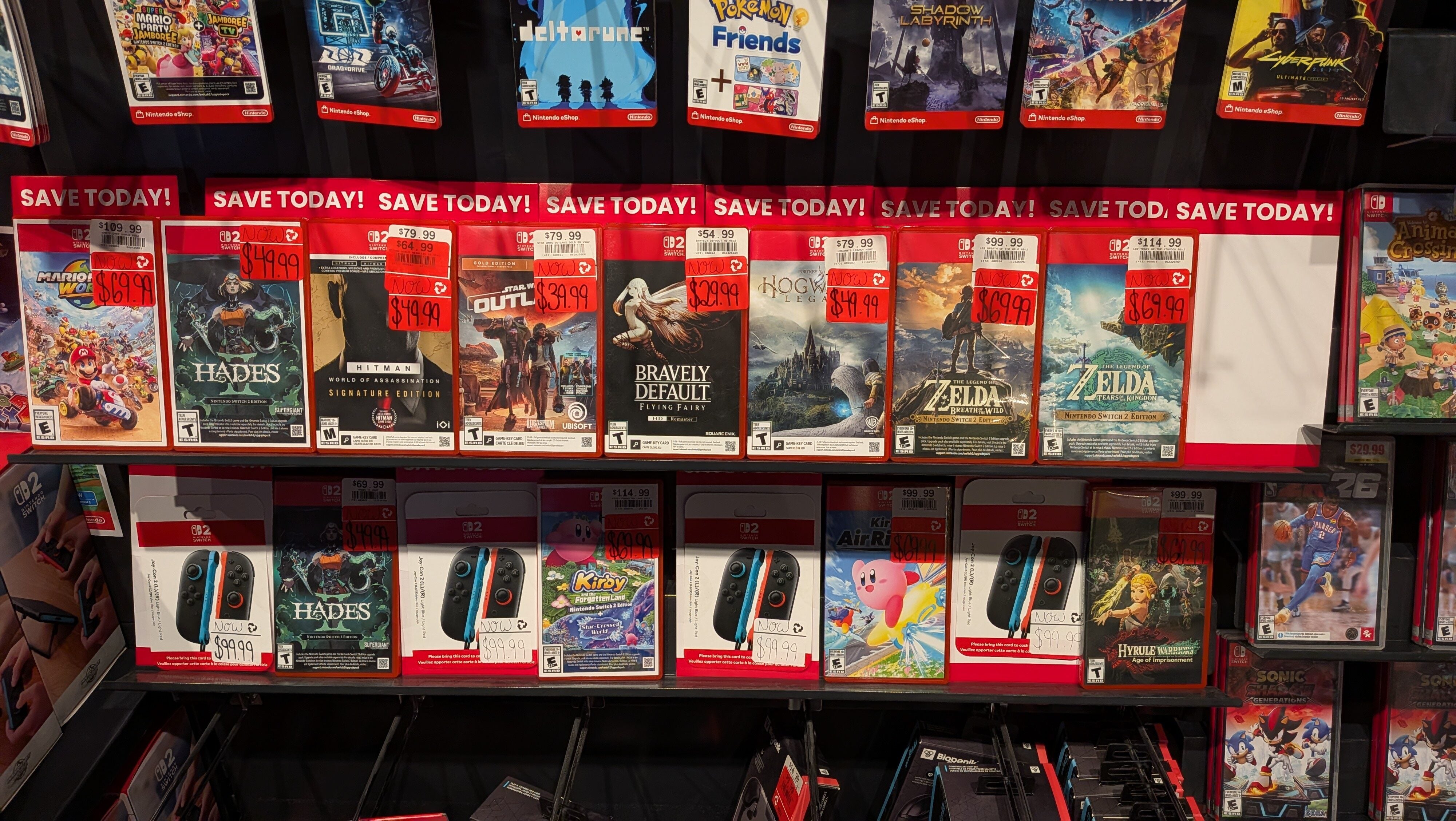 [EB Games] [Boxing Day] (EB Games) First Party Switch 2 games and ...