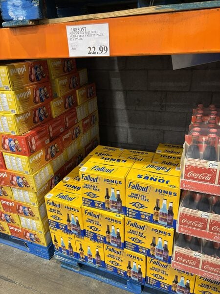 [Costco] Costco - Fallout X Jones Soda 12 pack available in Canada $22. ...