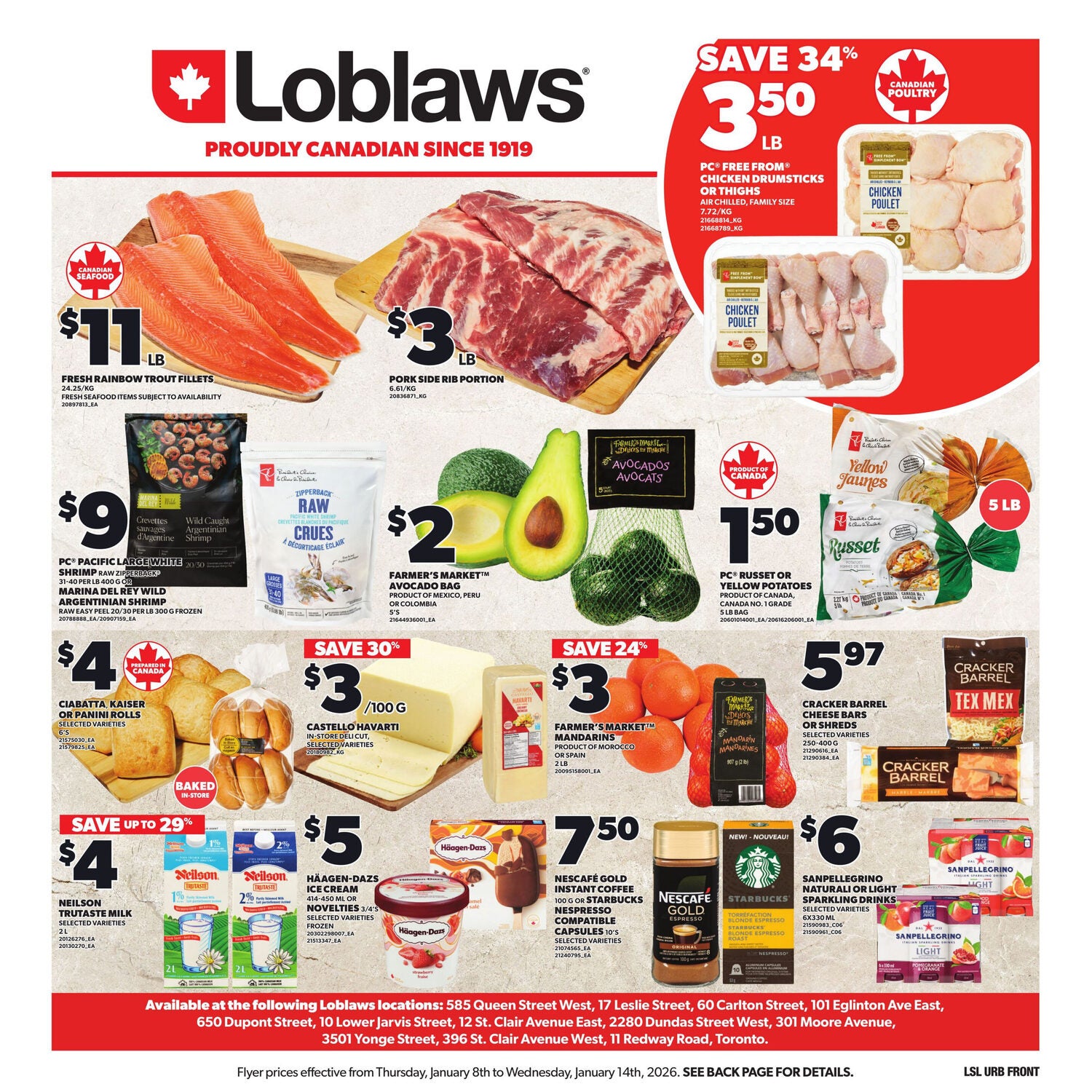 Loblaws Weekly Flyer - Select Toronto & North York Stores Only - Weekly ...