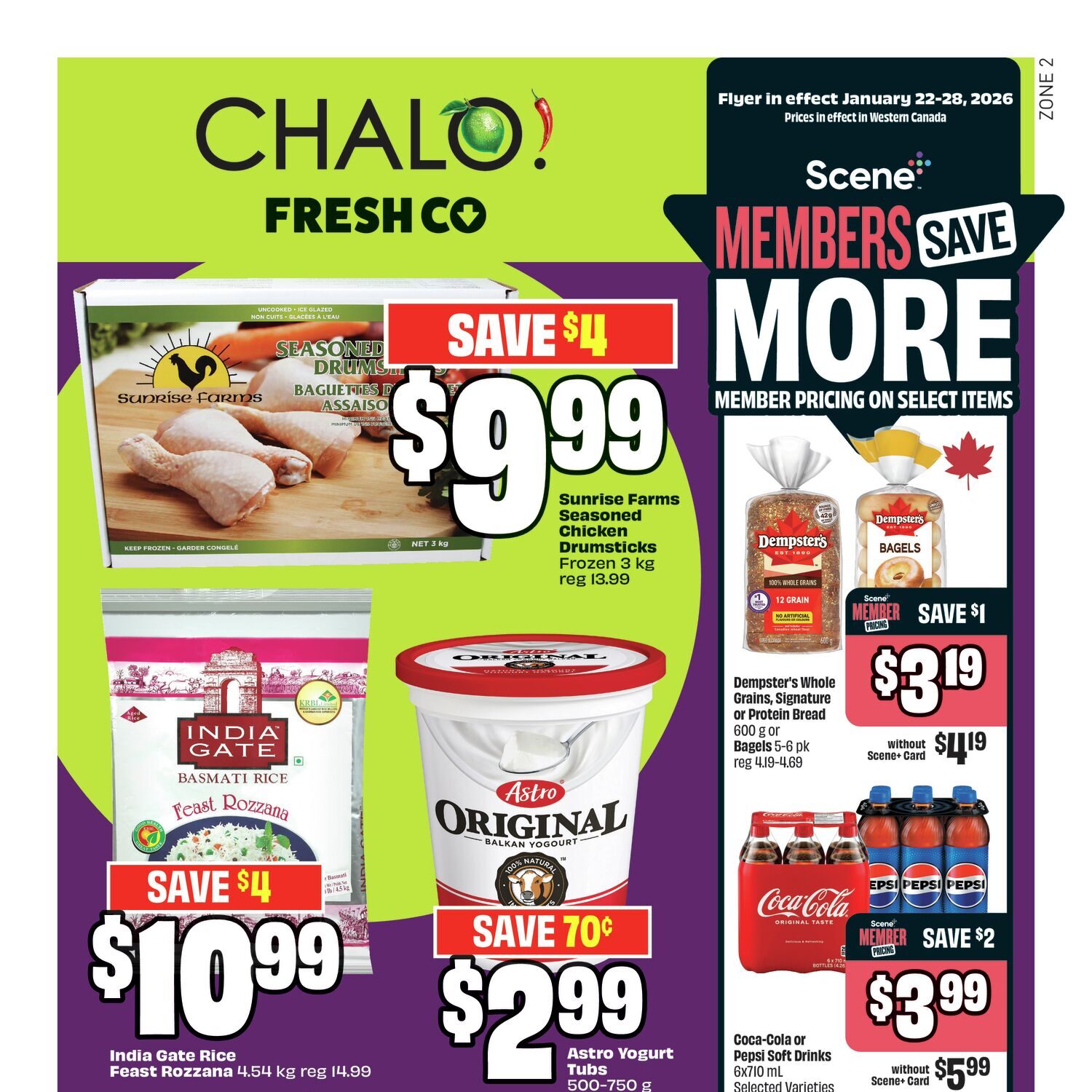 Fresh Co Weekly Flyer - Chalo Weekly Savings (BC & AB) - Jan 22 – 28 ...