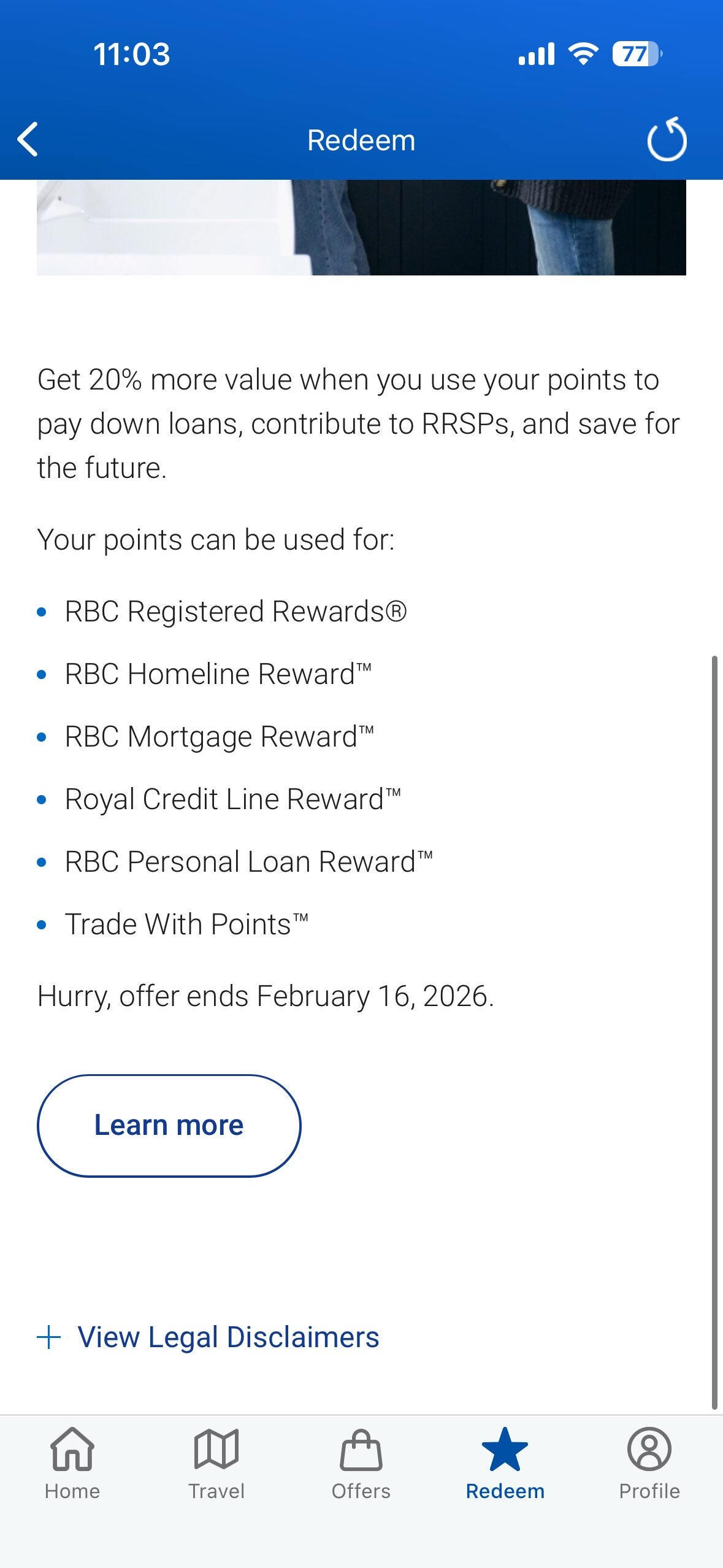 [Royal Bank] RBC Avion 20% Bonus towards Financial Rewards (35k points ...