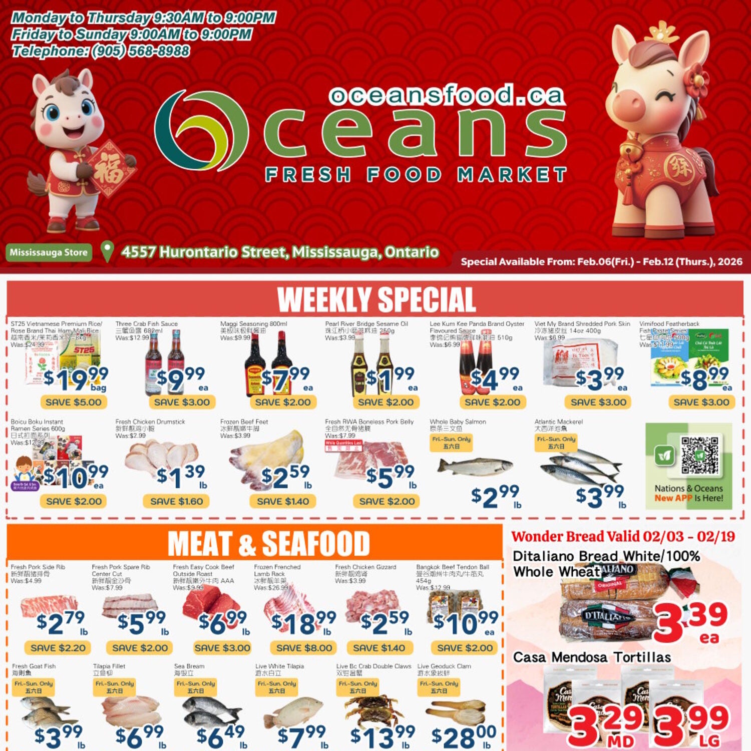Oceans Fresh Food Market Weekly Flyer - Weekly Specials - Feb 6 – 12 ...