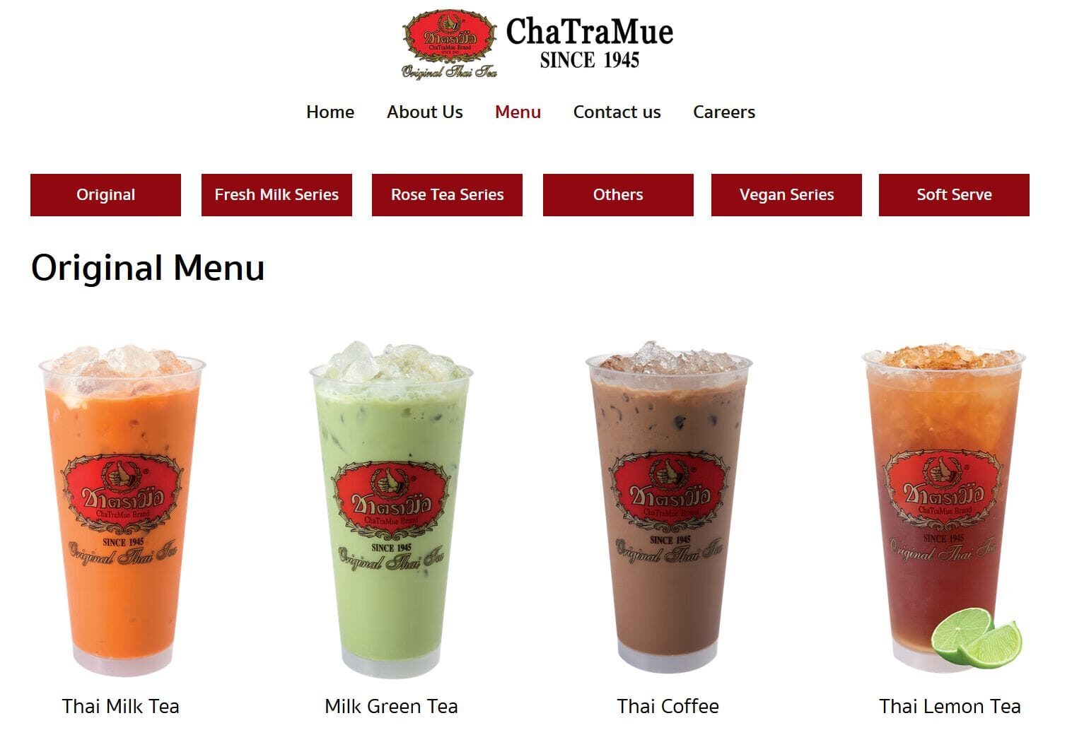 [ChaTraMue Vancouver] Feb 13 to 19: 2 Original Thai Teas or 2 Milk ...