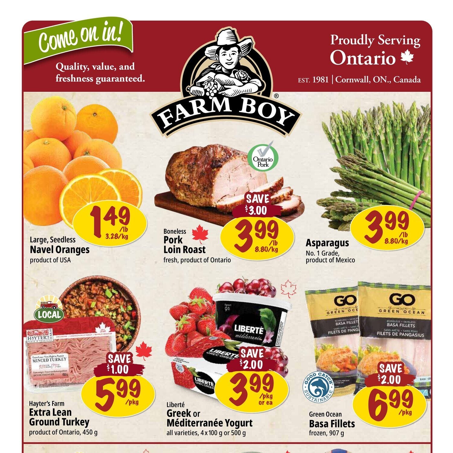 Farm Boy Weekly Flyer - Weekly Savings - Feb 19 – 25 - RedFlagDeals.com