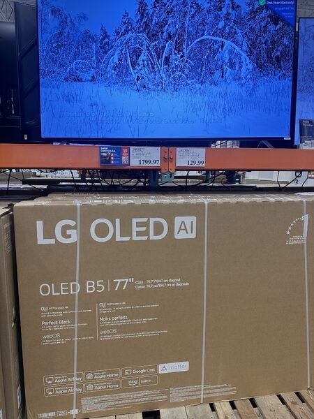 [Costco] LG 77" OLED B5 Series - for 1997.99 at Costco warehouse/online ...