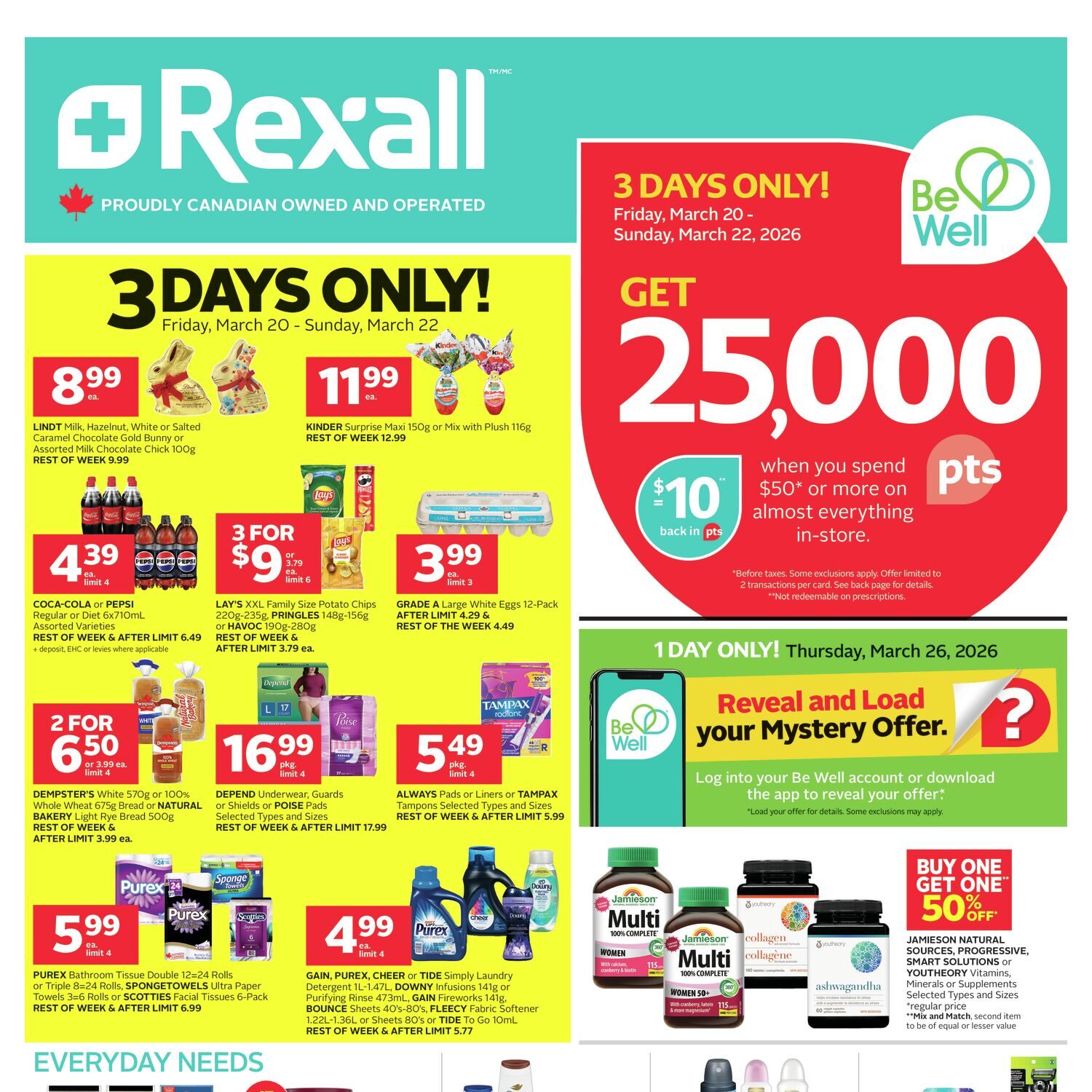 Rexall Weekly Flyer - Weekly Savings (AB & SK) - Mar 20 – 26 ...