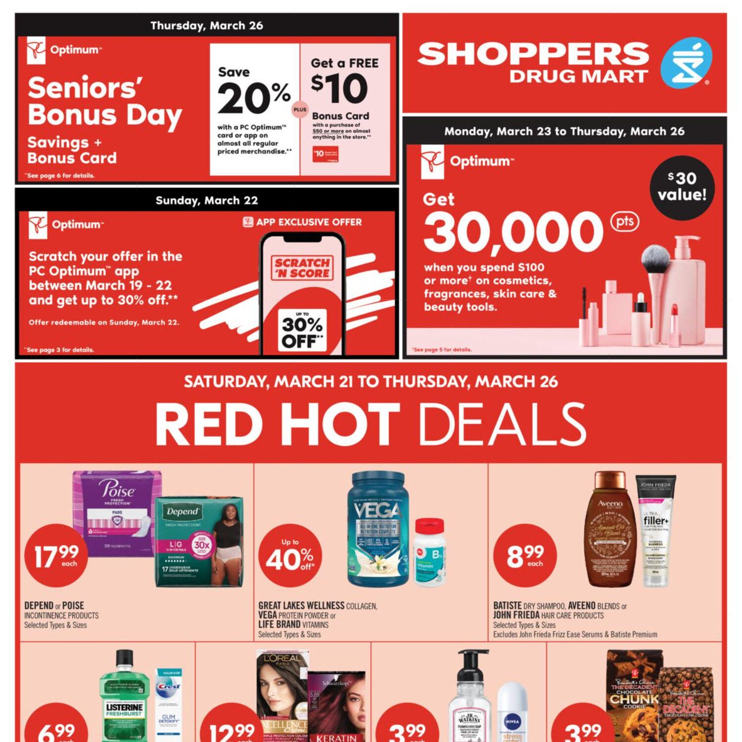 Shoppers Drug Mart Weekly Flyer - Weekly Savings (AB & SK) - Mar 21 ...
