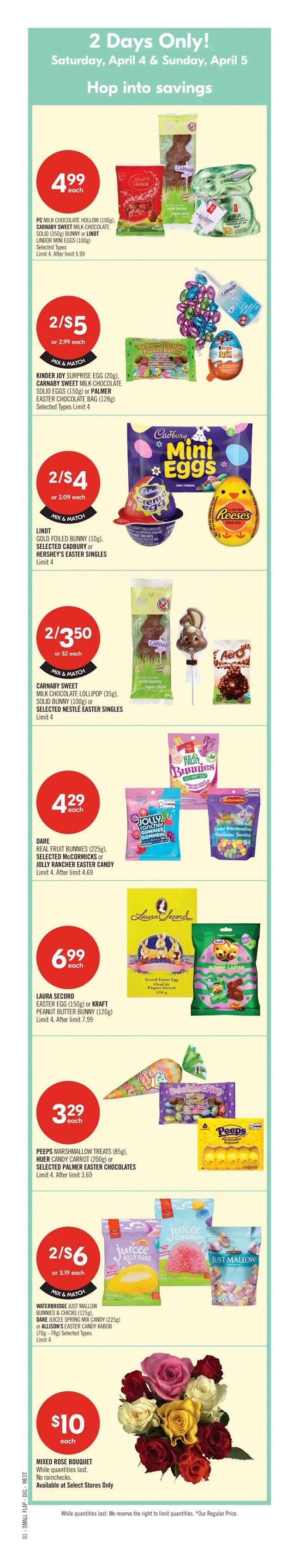 Shoppers Drug Mart Weekly Flyer - Weekly Savings (AB & SK) - Apr 4 – 9 ...