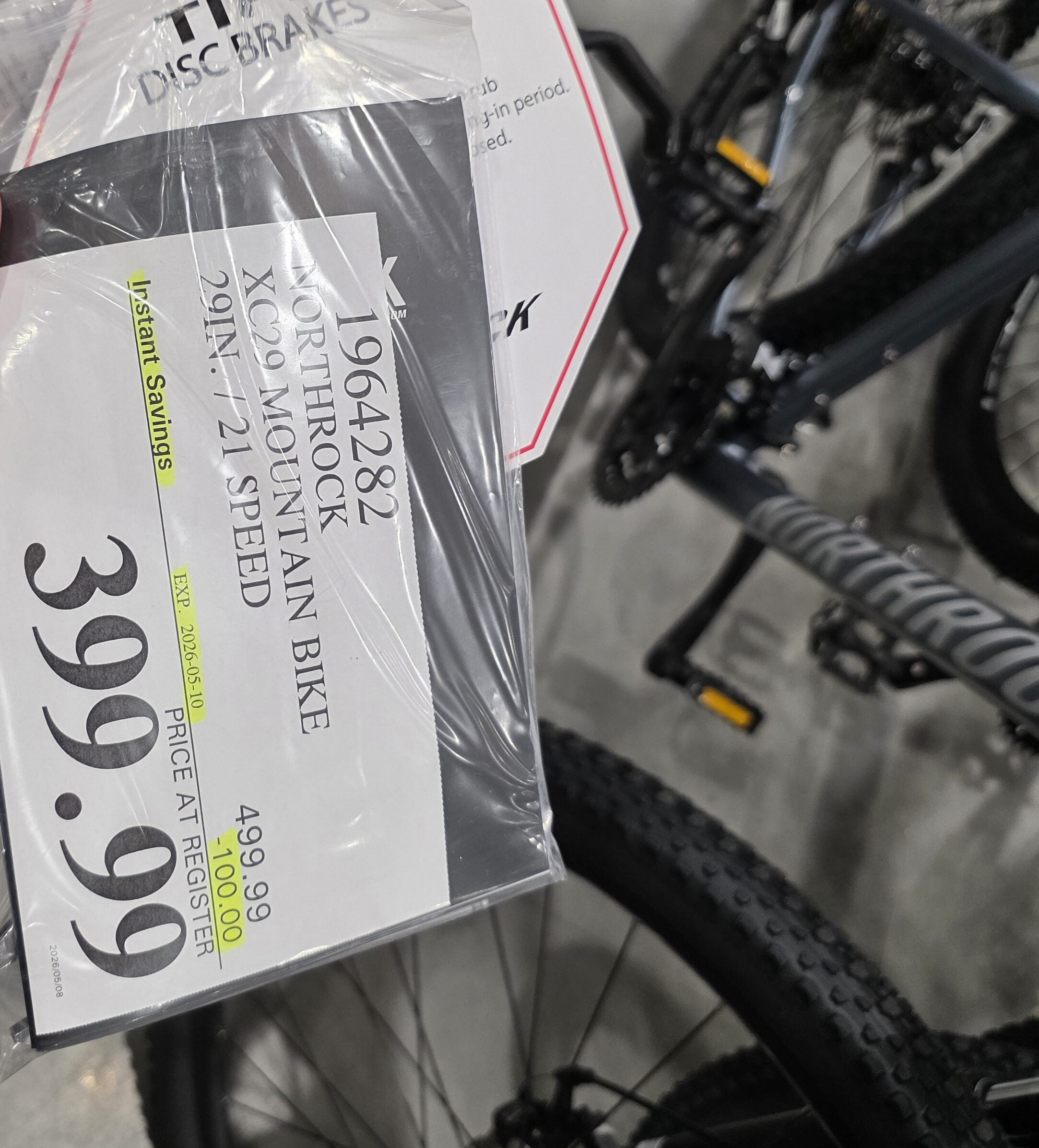 [Costco] Northrock XC29 bike 399.99 - RedFlagDeals.com Forums