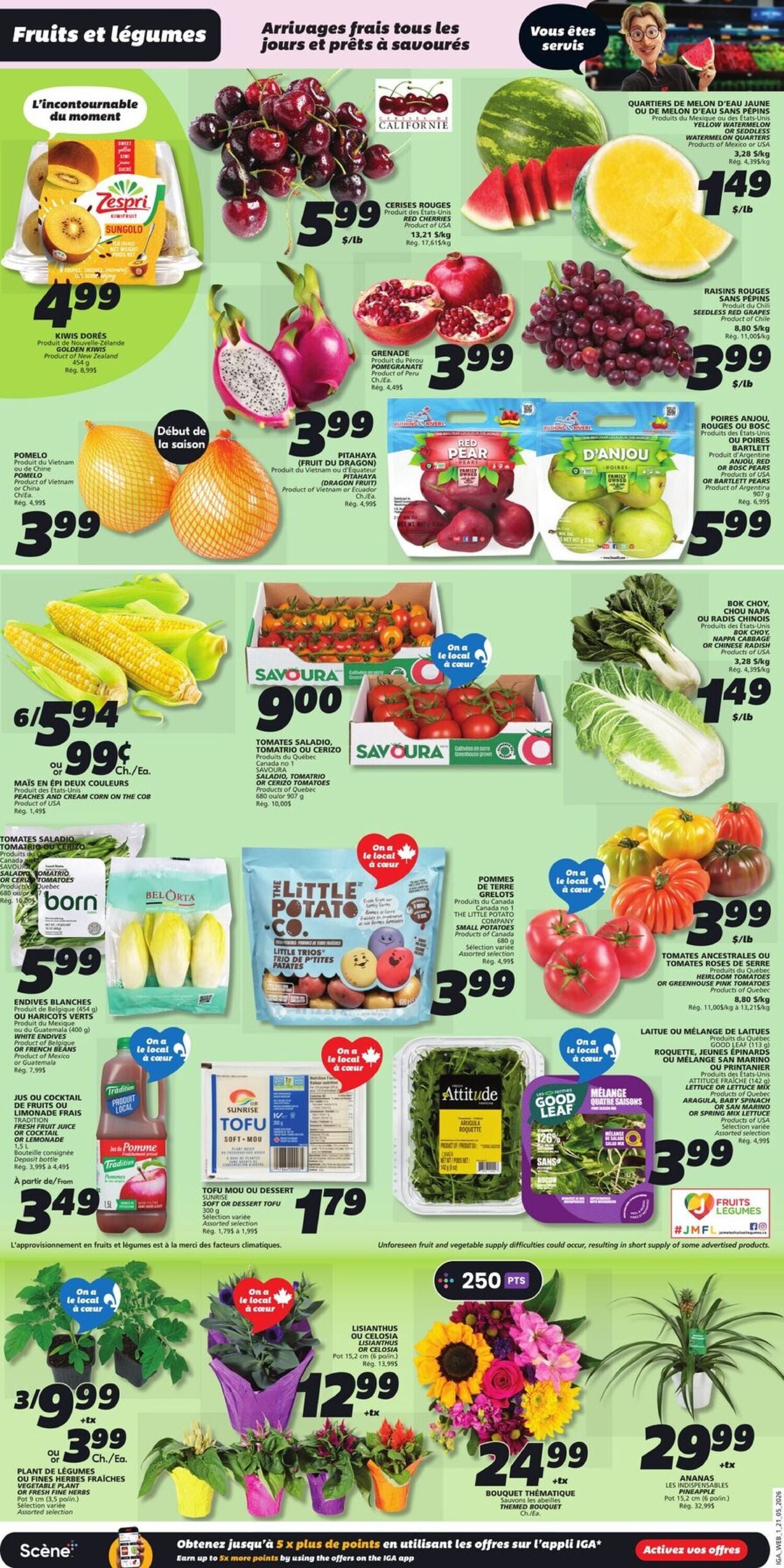 IGA Weekly Flyer - Weekly Savings (QC) - May 21 – 27 - RedFlagDeals.com