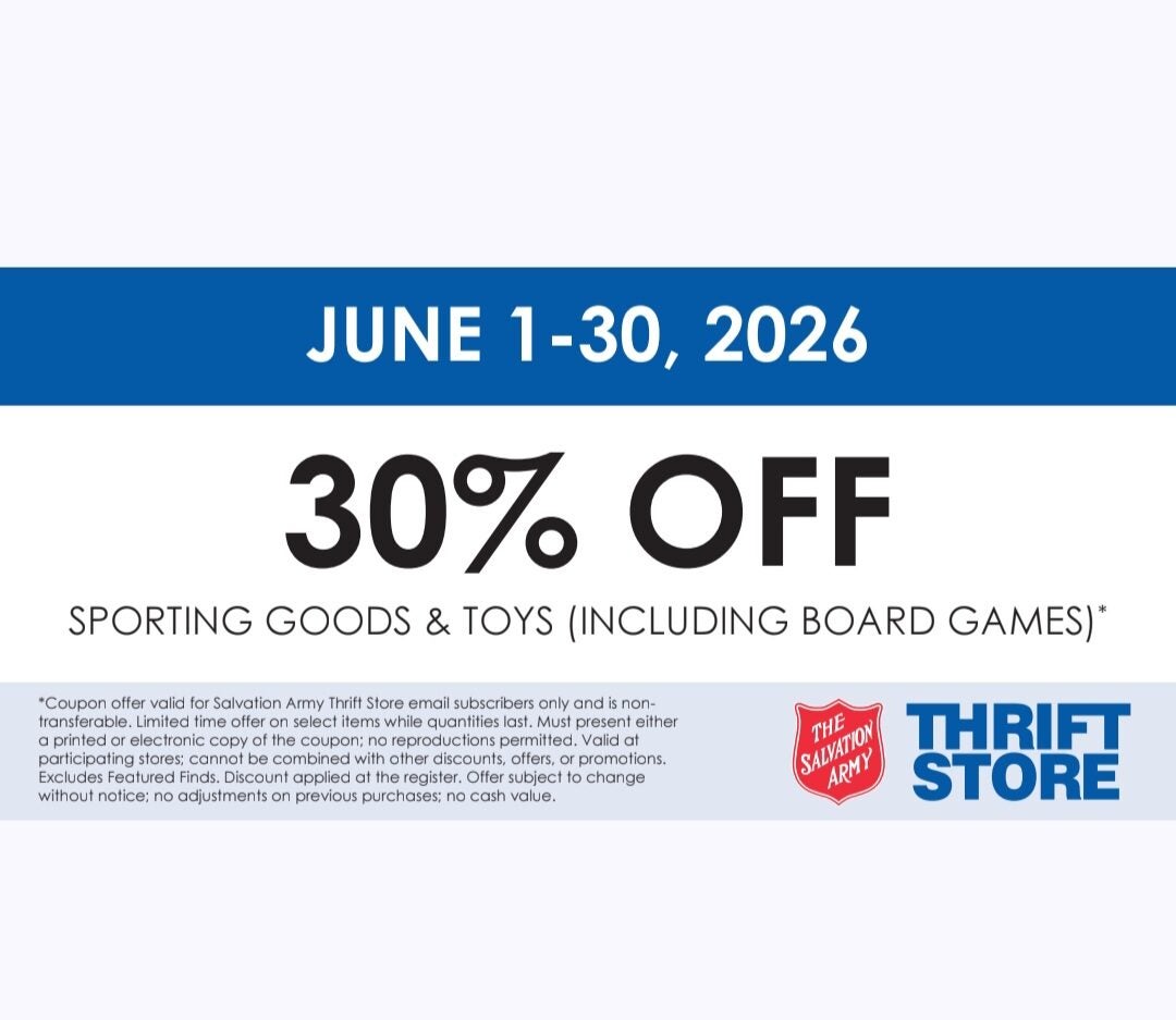 [Salvation Army Thrift Stores] Salvation Army Thrift Stores - 30% off ...
