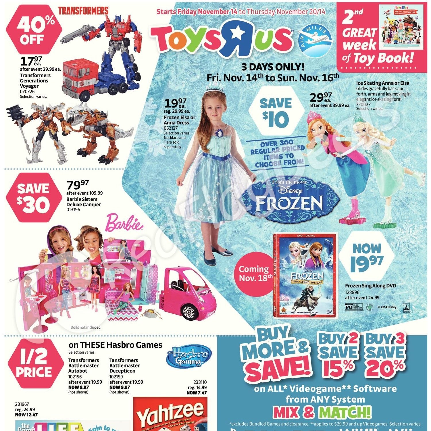 Toys R Us Weekly Flyer - Weekly - Nov 14 – 20 - RedFlagDeals.com